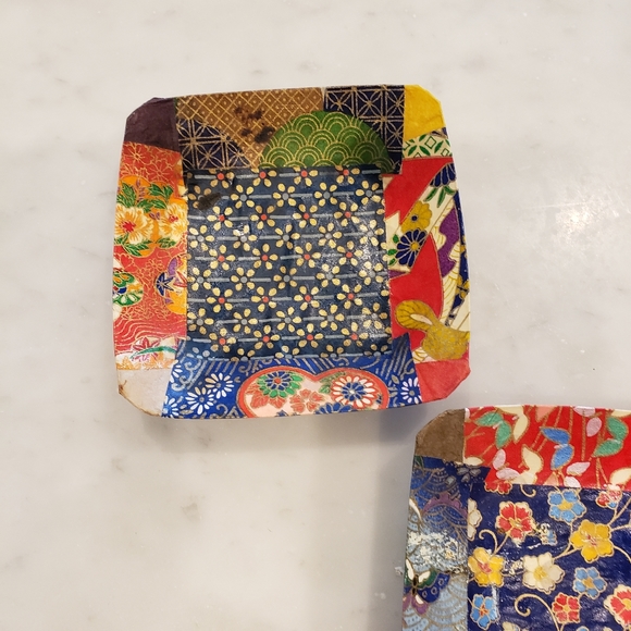 Handmade | Art | Set Of 5 Traditional Japanese Paper Mache Bowls | Poshmark